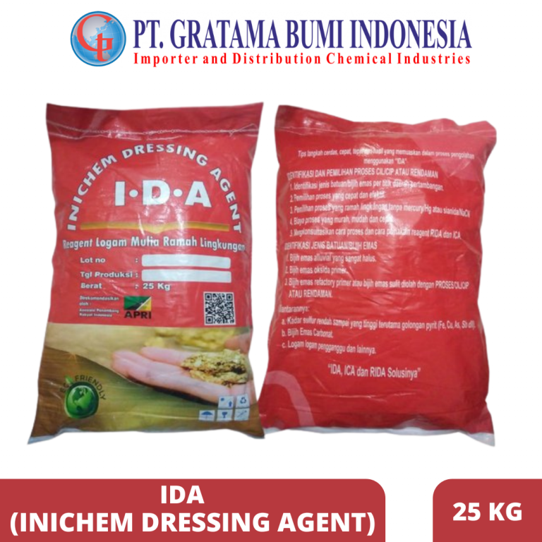 Gold Dressing Agent-Jin Chan . Kimia tambang Emas 25 KG | PT. Gratama ...