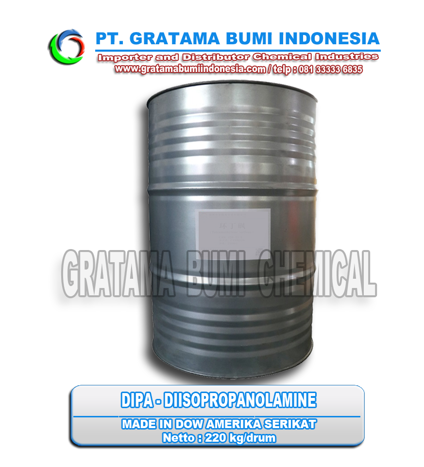 Diisopropanolamine (DIPA) ex DOW | PT. Gratama Bumi Indonesia
