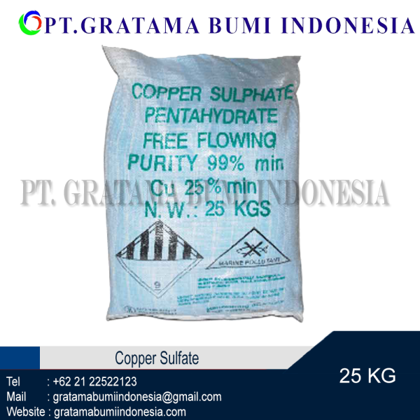 Copper Sulfate | PT. Gratama Bumi Indonesia